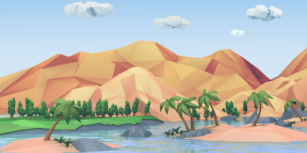 Low poly game art, trends, and exemplary games